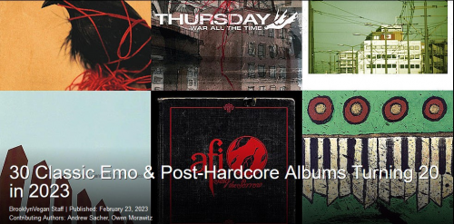 30 Emo Post Hardcore Albums Turning 20 In 2023 Tier List Community