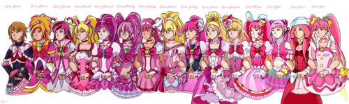 Create A All Pink Pretty Cure Precure Tier List Tiermaker