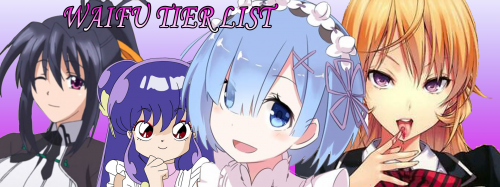 Create a Anime waifuS TIER LIST Tier List - TierMaker