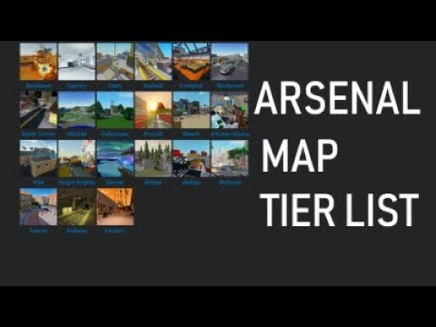 Arsenal map 2.0 UPDATED Tier List (Community Rankings) - TierMaker