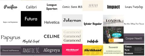 Create a Rank Typefaces Tier List - TierMaker