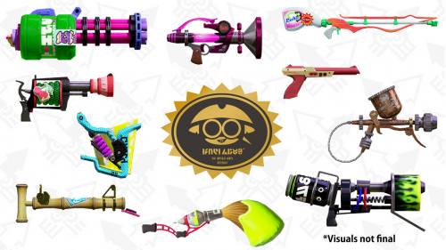 Create a Splatoon 2 Weapons (Patch 5.2.2) Tier List - TierMaker