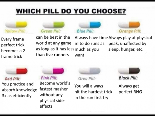 Speedrunning Pills Tier List (Community Rankings) - TierMaker