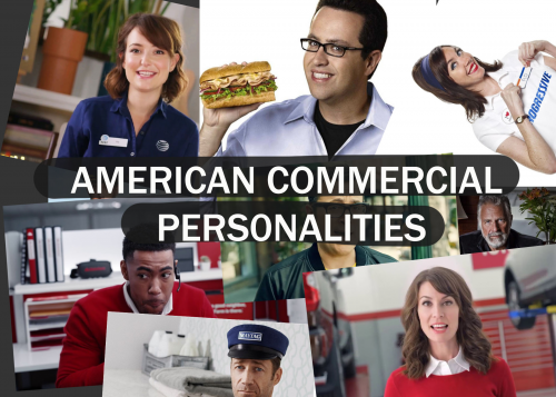 Create a American Commercial Personalities Tier List - TierMaker