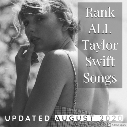 Create A COMPLETE Taylor Swift Songs List Tier List TierMaker