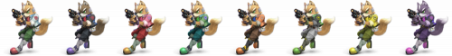 Create a Smash Ultimate Fox Alt Costumes Tier List - TierMaker