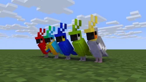 Create a Minecraft Parrot colors Tier List - TierMaker