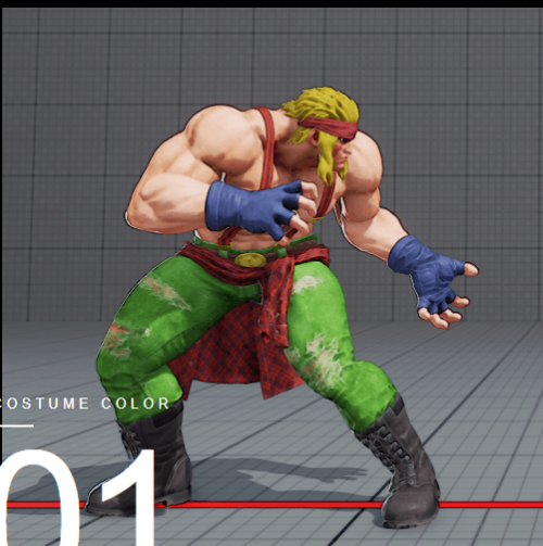 Create a SFV Alex Costume Template Tier List - TierMaker