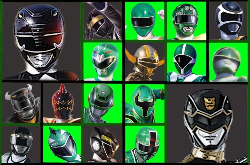 Create a Green/Black Ranger Tier List - TierMaker