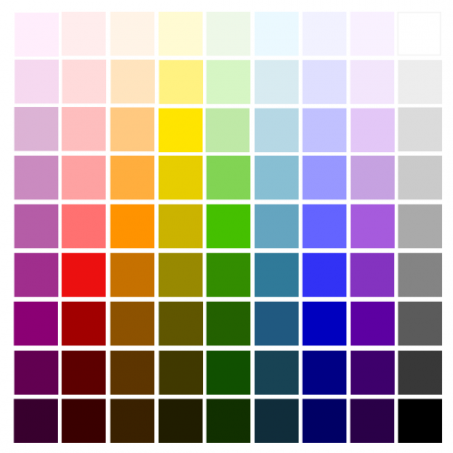 Create a colours Tier List - TierMaker