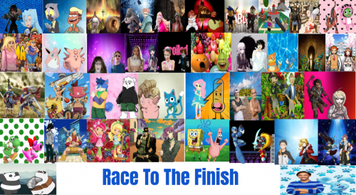 Create a Race To The Finish Character Ranks Tier List - TierMaker