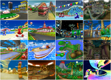 Create a Mario Kart All Courses Tier List - TierMaker