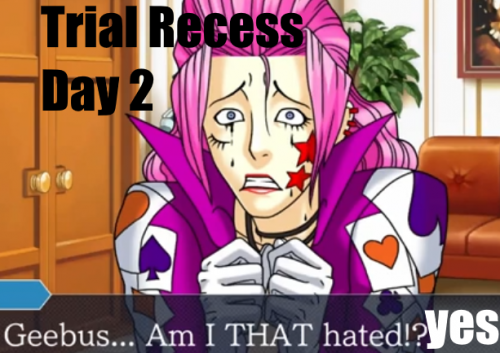 Ace Attorney: Turnabout Big Top Scenes and Testimonies Tier List ...