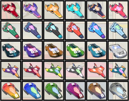 Aero GPX Machine Colors Tier List (Community Rankings) - TierMaker
