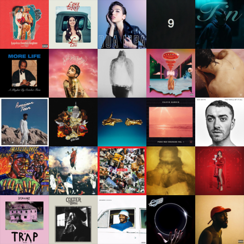 Create a Albums all genres Tier List - TierMaker