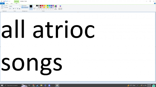 Create a ALL ATRIOC SONGS Tier List - TierMaker