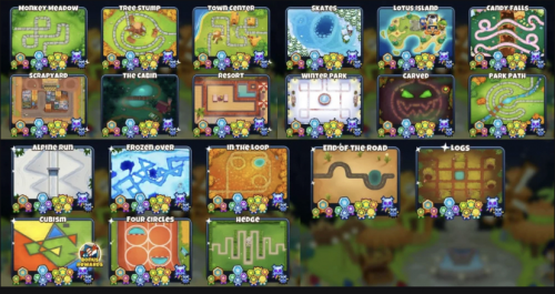 Create a All Beginner Maps in Bloons TD6! Tier List - TierMaker
