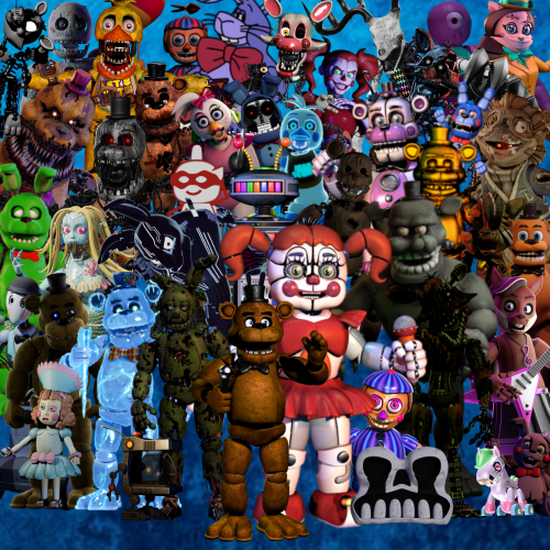 Create a All FnaF/Fanverse characters (V2) Tier List - TierMaker