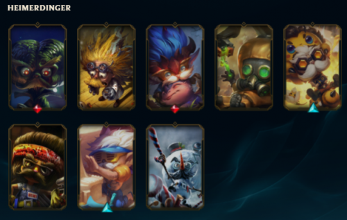 All Heimer skins Tier List (Community Rankings) - TierMaker