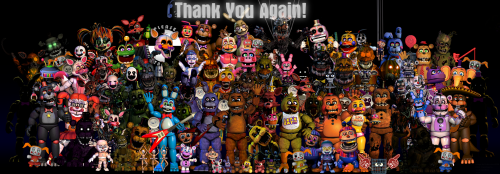 all main FNAF Animatronics Tier List (Community Rankings) - TierMaker