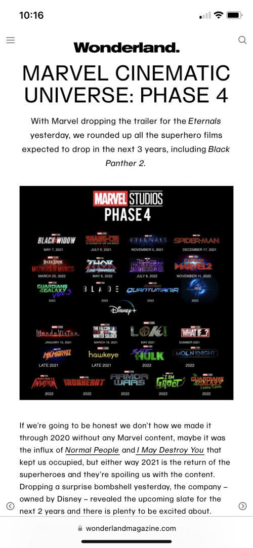 Create a All Marvel phase 4 projects Tier List - TierMaker