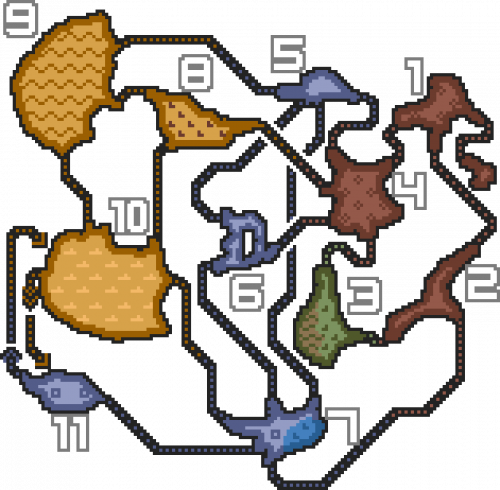 Create a All Monster Hunter Maps up to Sunbreak (excluding arenas) Tier ...