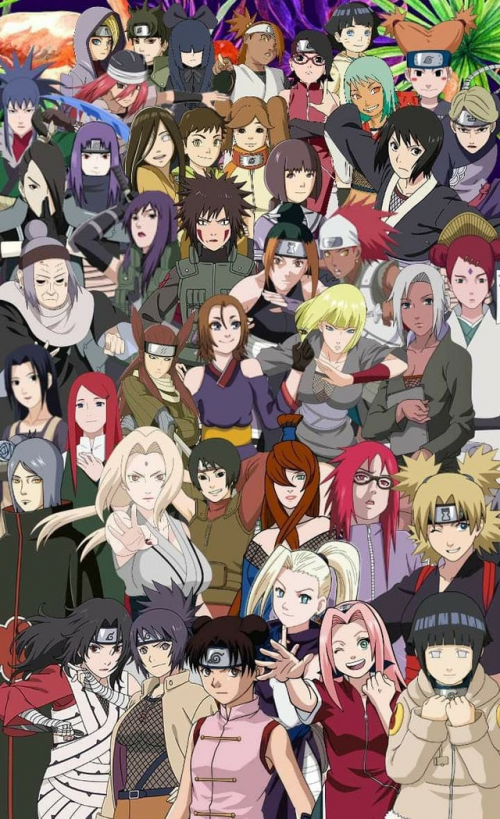 Create a All Naruto & Boruto Female Characters Tier List - TierMaker