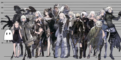 Create a All of NieR Characters (Replicant & Automata) Tier List ...