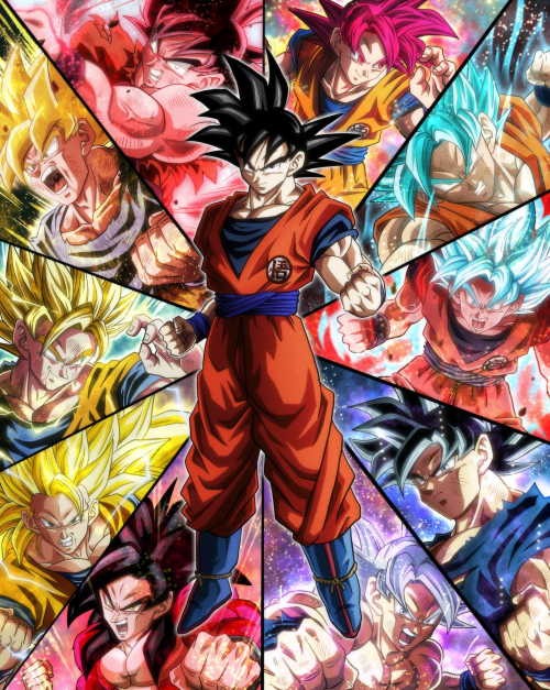 Create a All Saiyan Forms Tier List - TierMaker