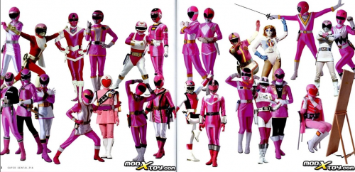 All Sentai Pink/White Rangers (Goranger - Boonboomger) Tier List (Community Rankings) - TierMaker