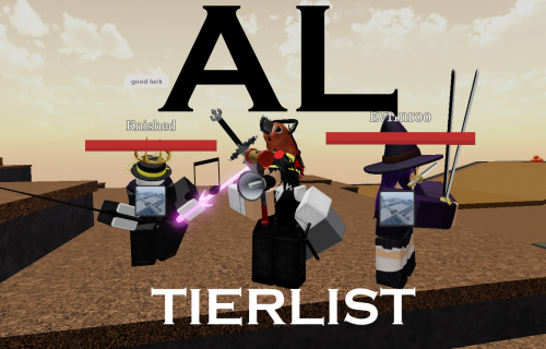 Create a ALLUSION TIERLIST GAMING! | melee only (UNFINISHED) Tier List ...