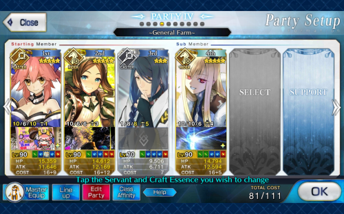 Create a AOE Arts Servants Looping Tierlist(Pre-Castoria Meta) Tier ...