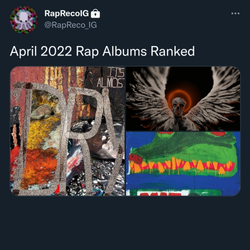 Create a April 2022 Rap Albums Tier List - TierMaker