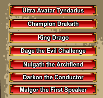 AQW Ultra Bosses Tier List (Community Rankings) - TierMaker