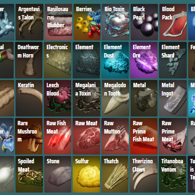 Create a Ark Resoureces Tierlist Tier List - TierMaker