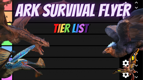 Create a Ark Survival Evolved Flyers Tier List - TierMaker