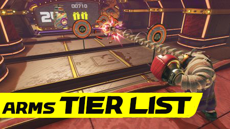 Create a ARMS (Nintendo Switch) ARM Tier List - TierMaker