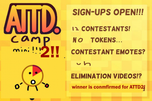 Create a ATTD MINI 2 SIGNUPS Tier List - TierMaker