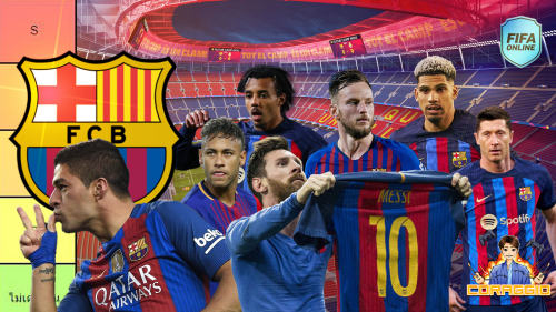 Create a BARCELONA FO4 Tier List - TierMaker