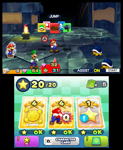 Battle Cards from Mario & Luigi: Paper Jam Tier List (Community ...