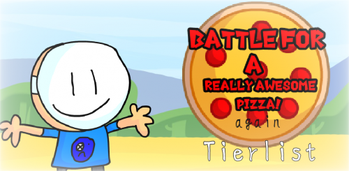 Battle For A Really Awesome Pizza Character Tierlist! Tier List ...