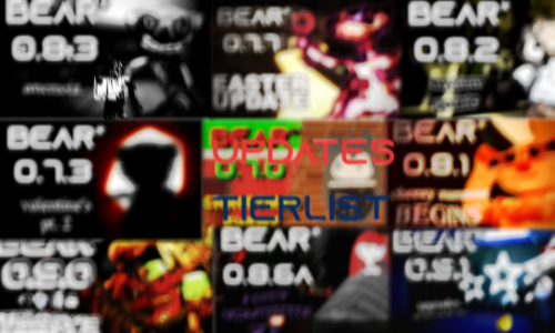 Create a BEAR* Updates Tierlist Tier List - TierMaker