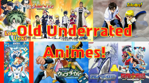 Create a Best & Worst Old Underrated Animes Tier List - TierMaker