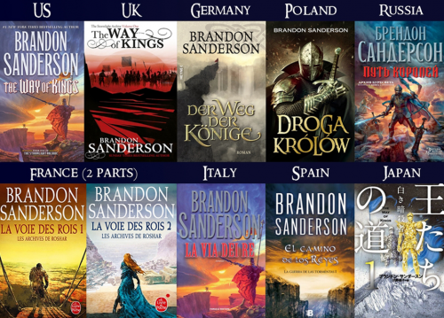 Best Stormlight Archive Covers (from some countries) Tier List ...