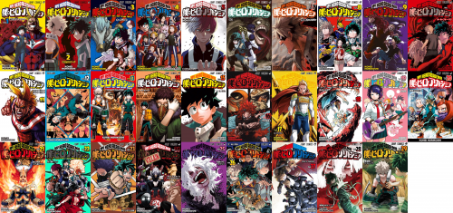 Create a bnha volume cover Tier List - TierMaker