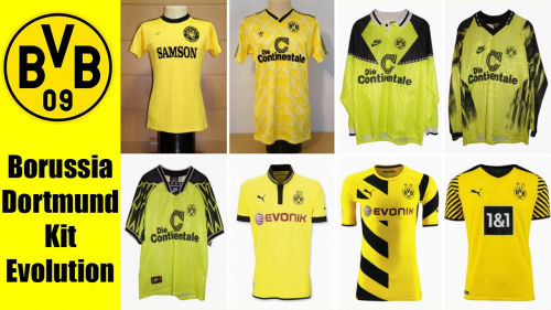 BVB Home Kits/Jerseys 90/91–23/24 Tier List (Community Rankings ...