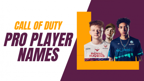 Create a Call of Duty Pro Player Names Tier List - TierMaker