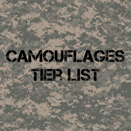 Camouflages Ranked! Tier List (Community Rankings) - TierMaker