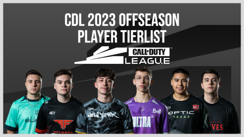 CDL 2023 Offseason Players Tier List (Community Rankings) - TierMaker
