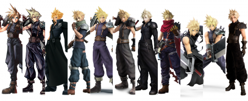 Create a Cloud Strife Design Tier List - TierMaker
